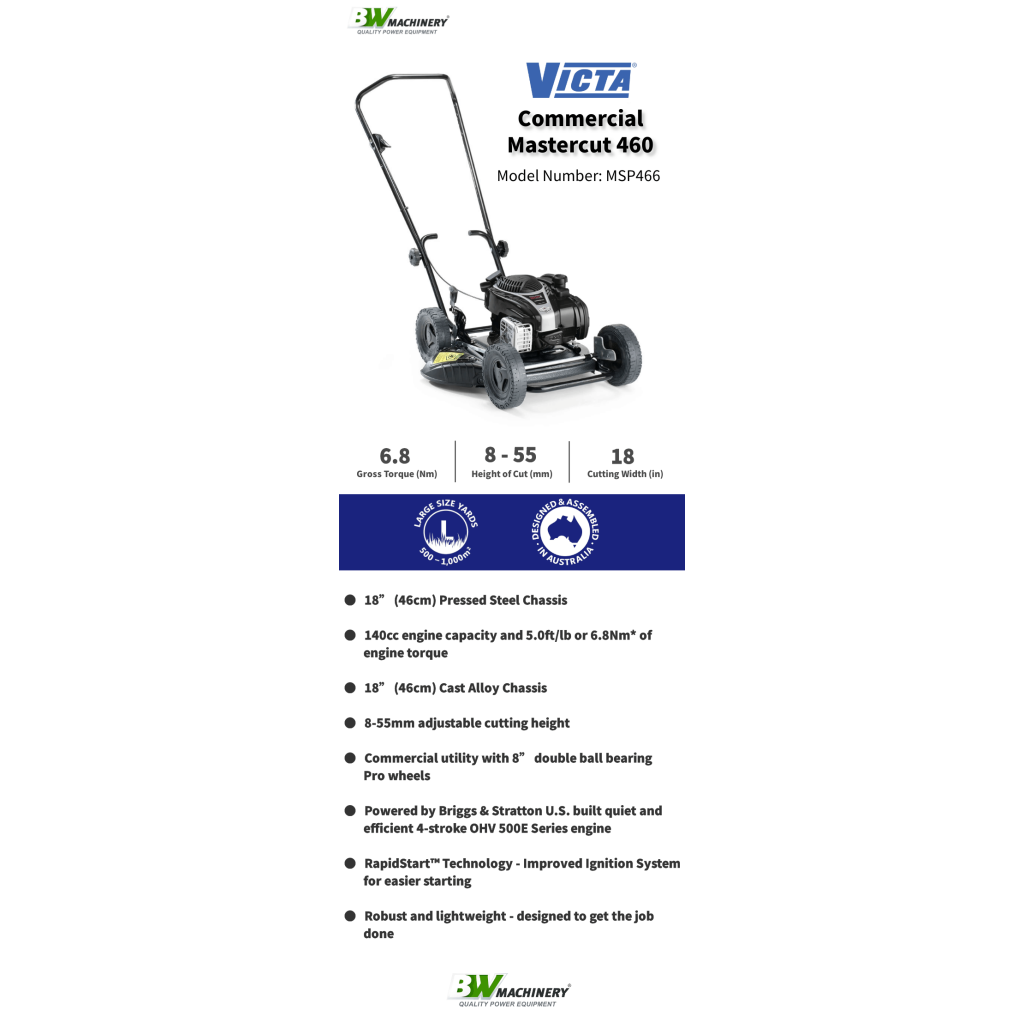 VICTA Utility 460 500E (2691779) | B.W. Machinery