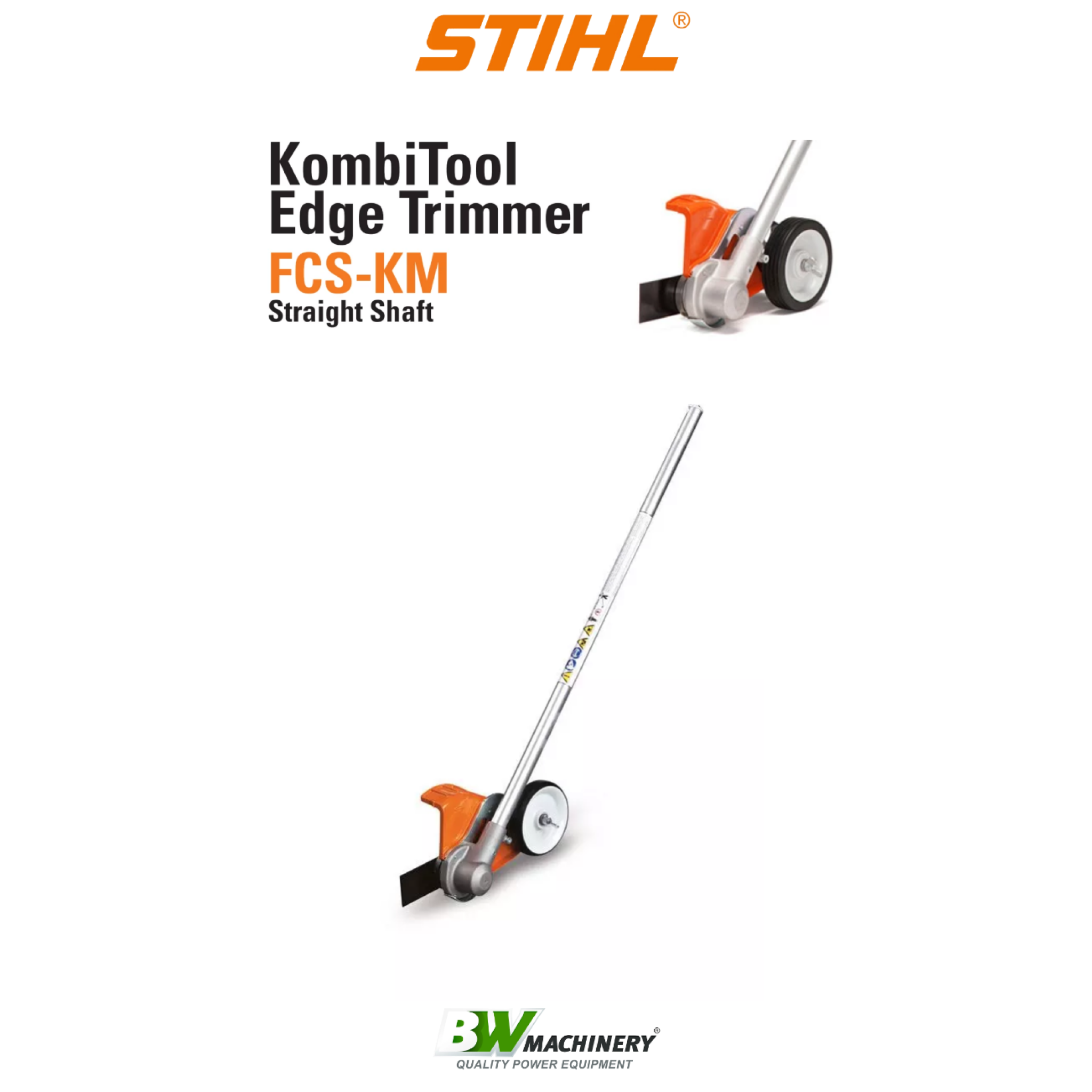 STIHL Edger Straight Shaft FCS-KM | B.W. Machinery