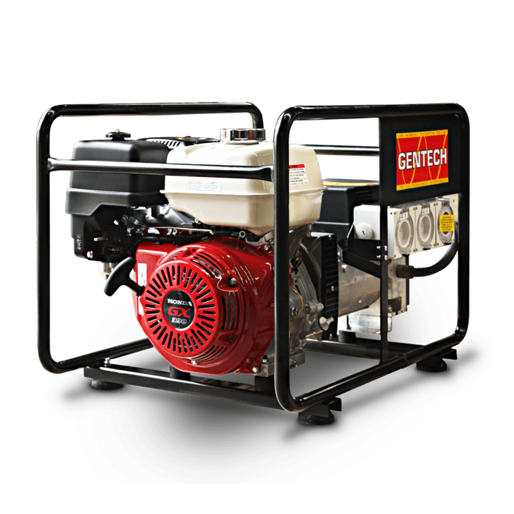Gentech EP8000HSR-RCD Generator (8 kVA) "RCD" | B.W. Machinery