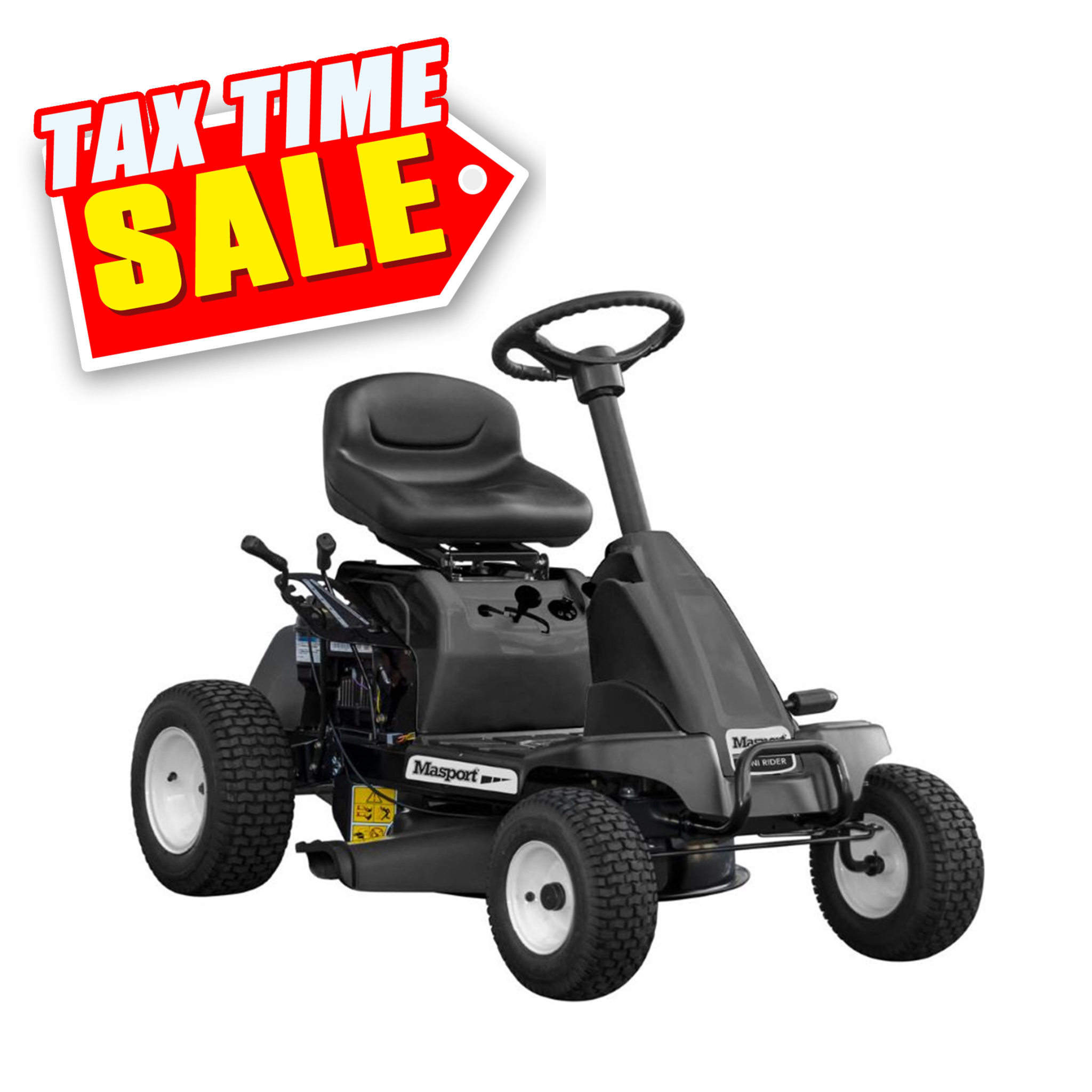 Masport Ride On Mowers | B.W. Machinery