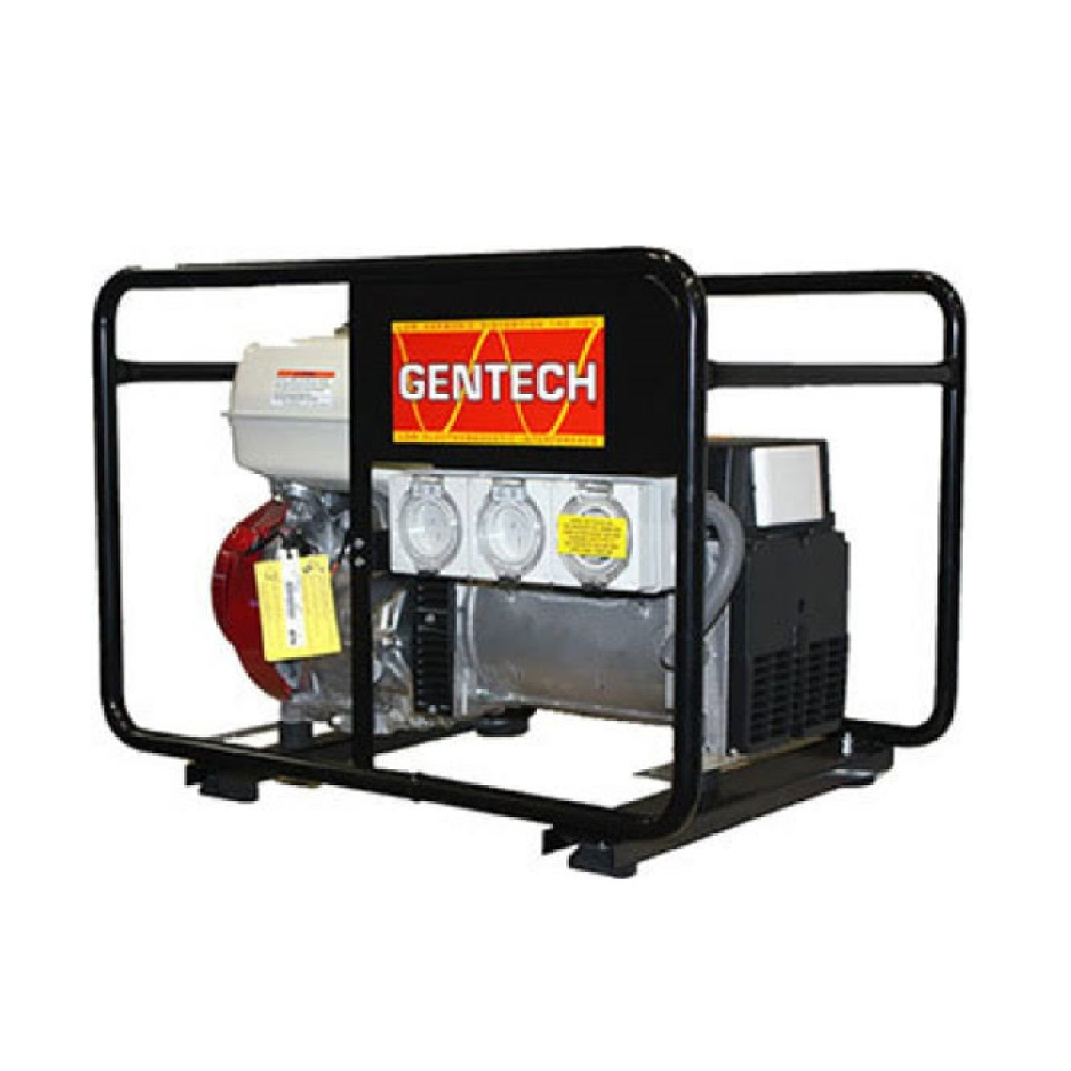 Gentech EP8000HSR-RCD Generator (8 kVA) "RCD" | B.W. Machinery