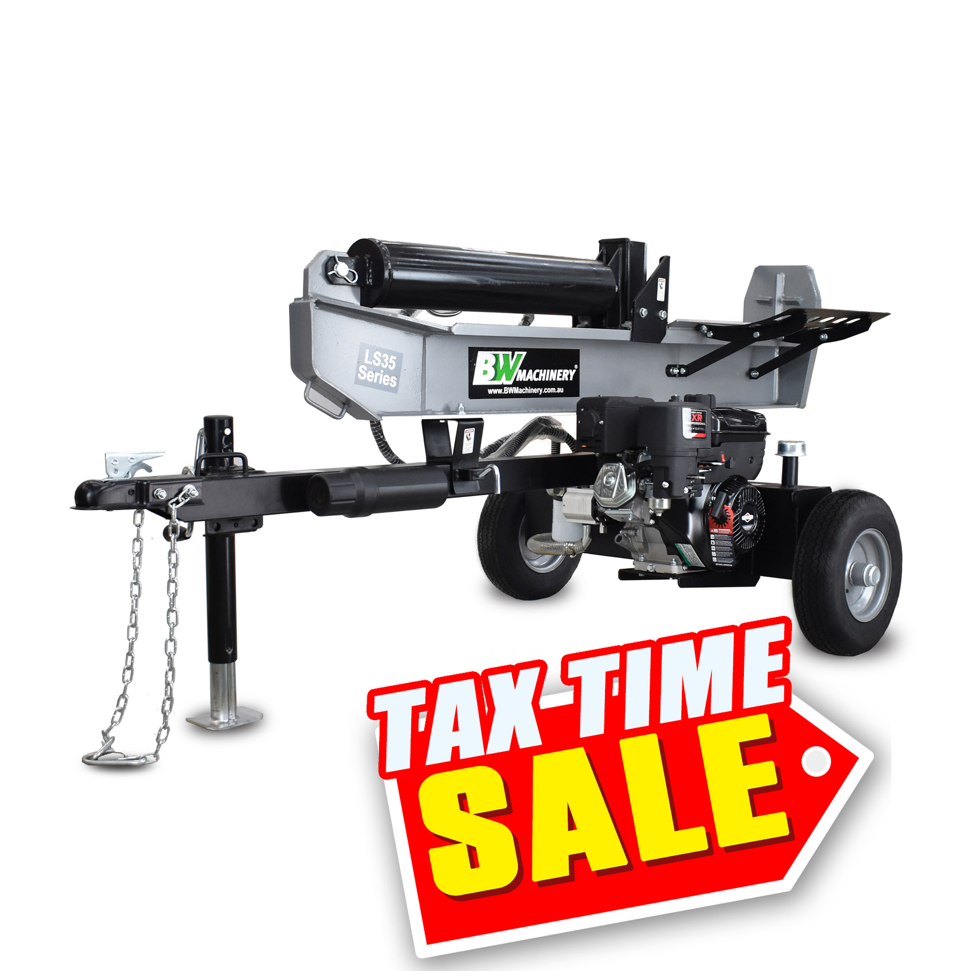 BWM Log Splitters | B.W. Machinery