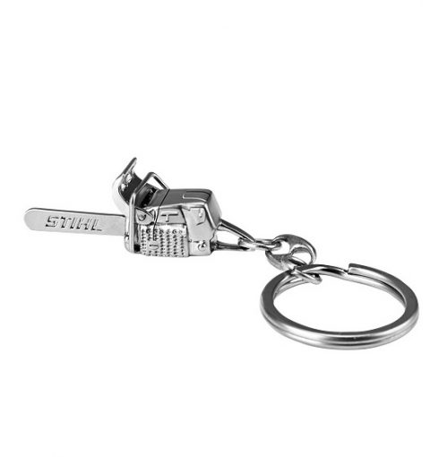 Stihl Metal Chainsaw Keyring | B.W. Machinery
