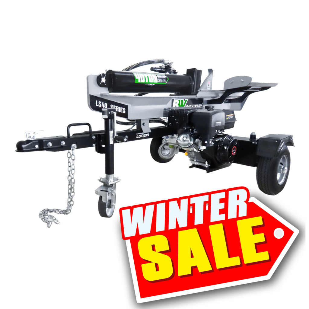 BWM LS40LC Premium Series Log Splitter | B.W. Machinery