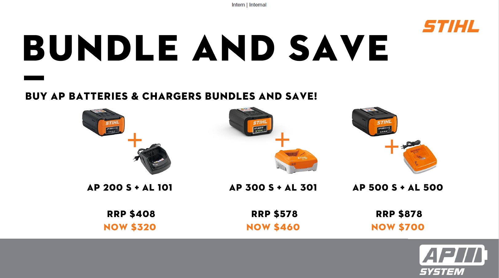 STIHL Battery - AP 300 S - 48504006585 | B.W. Machinery